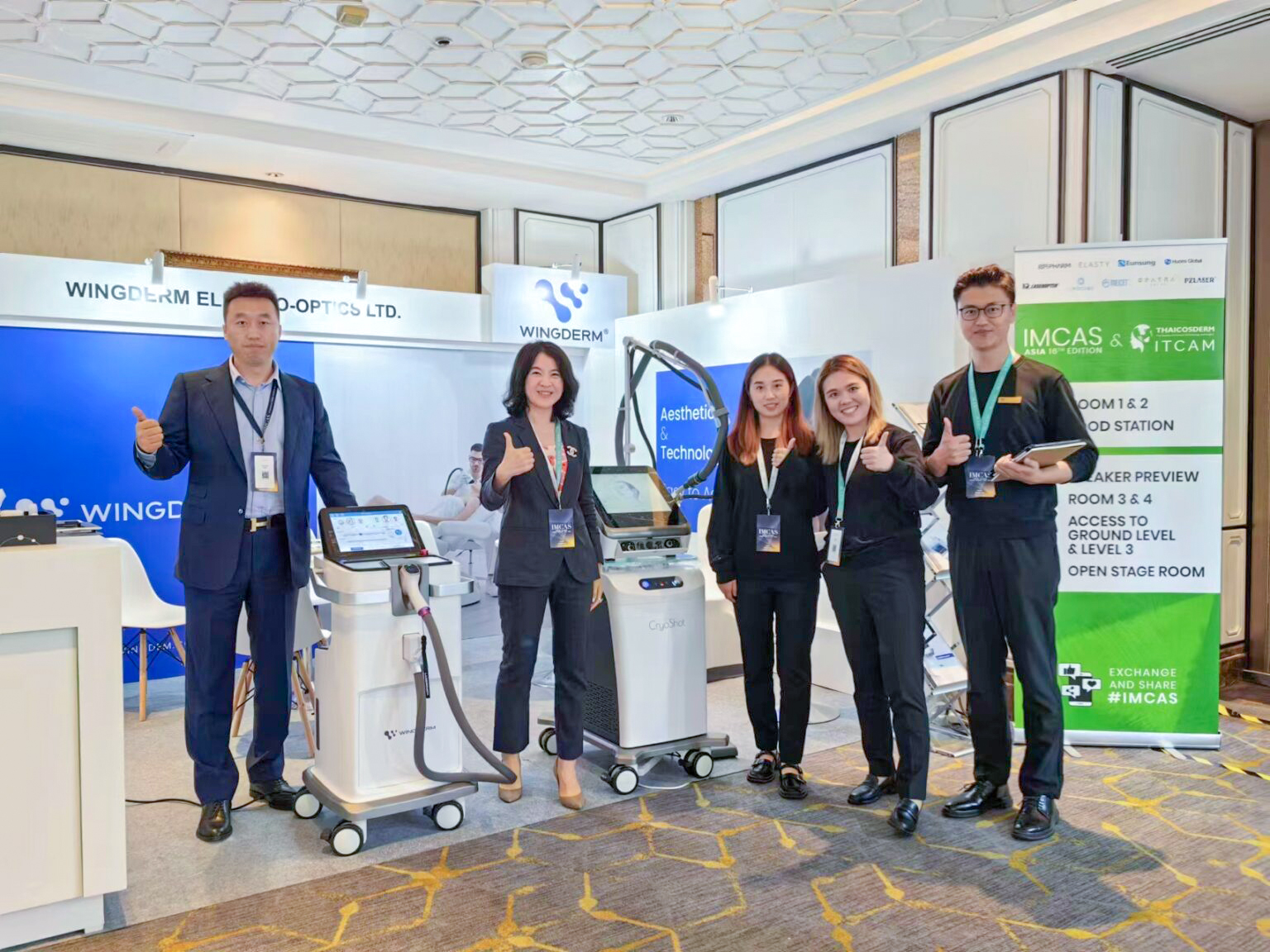 Wingderm® once again participated in the international top medical ...